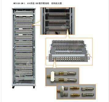 OEM DDF Digital Distribution Frame Metal / Aluminum Material ISO9001 ...