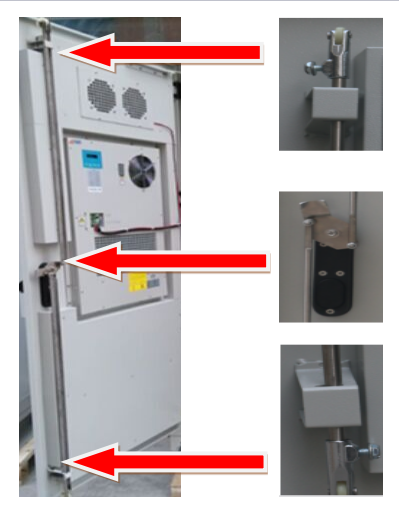 Integrated External Electrical Cabinets Anti Corrosion Outside Enclosures