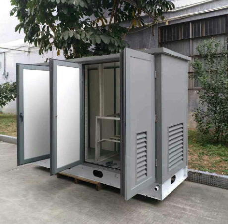 Weather Proof Galvanized Steel Outdoor Equipment Cabinet With Front ...