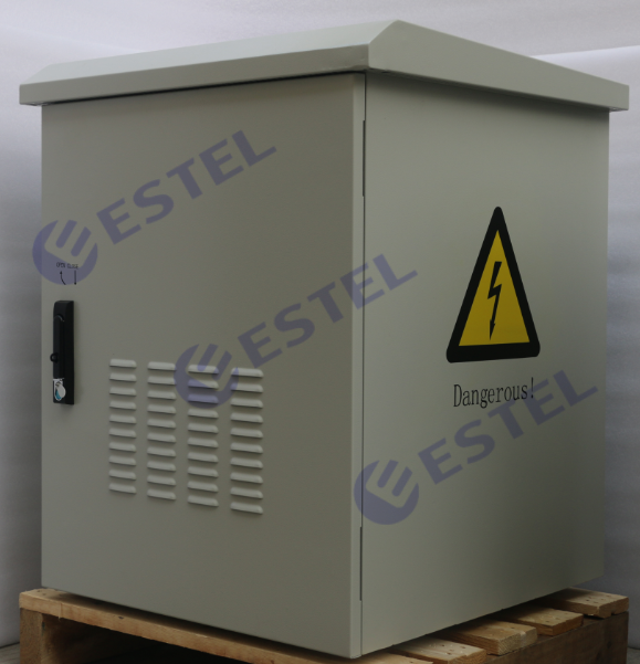 15U Waterproof Outdoor Wall Mount Cabinet Enclosure Custom Metal With 2 ...