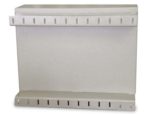 9U Pole Mount Enclosure Outdoor Cabinet Small Box Galvanized Steel Material