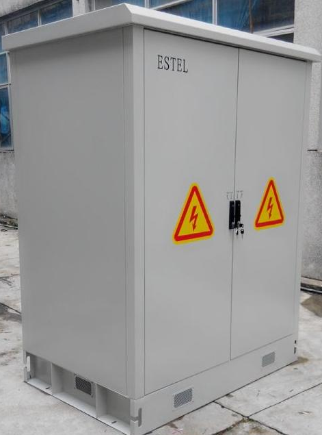 Double Wall Steel Outdoor Battery Cabinet IP55 Base Station Closure 3 ...