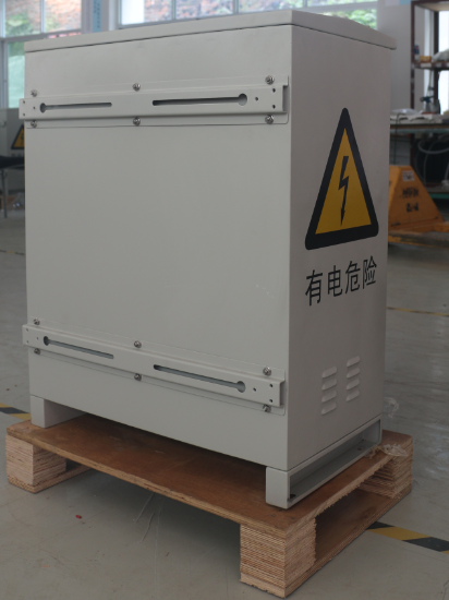 IP55 Single Wall Outdoor Wall Mounted Cabinet With Batttery Rectifier ...