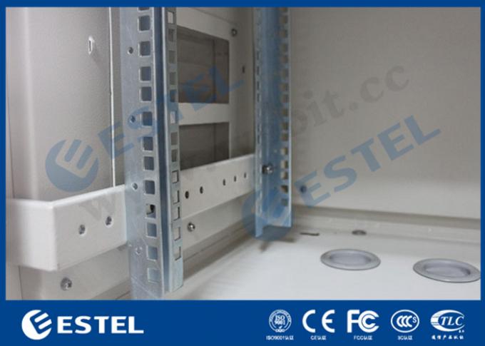 Double Wall Air Conditioning Outdoor Telecom Cabinet Galvanized Steel ...