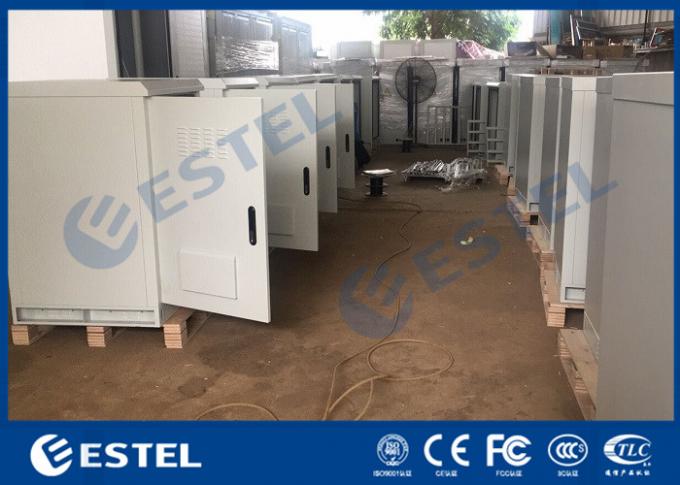 One Compartment IP55 19 Inch Rack Outdoor Telecom Cabinet