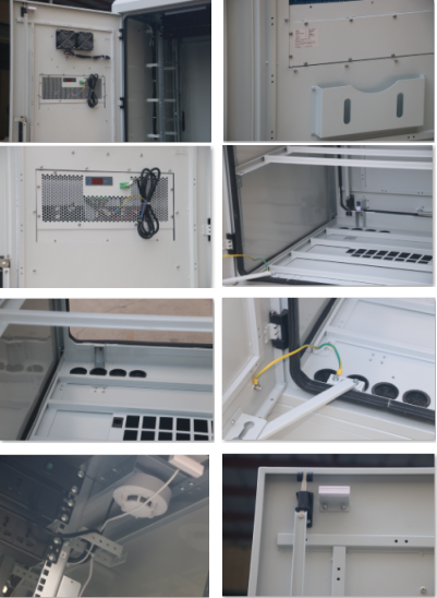 Rainproof IP55 Outdoor Communication Cabinets Telecom Enclosure
