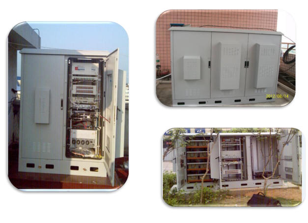 Rainproof IP55 Outdoor Communication Cabinets Telecom Enclosure