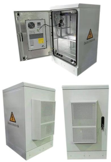600W Air Conditioner 13U Outdoor Telecom Cabinet For 5G Base Station