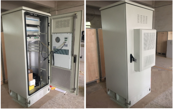 2500W IP55 Outdoor Cabinet Air Conditioner DC Type Remote Communication ...