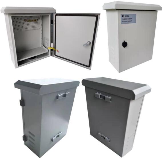 Rainproof Robust IP55 Outdoor Pole Mount Enclosure With Back Panel ...