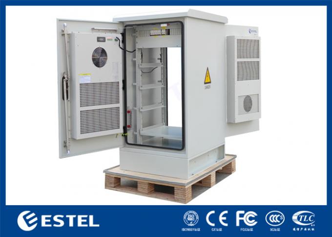 20U Outdoor Telecommunication Enclosure Galvanized Steel Outdoor ...