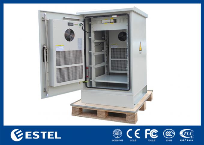 20U Outdoor Telecommunication Enclosure Galvanized Steel Outdoor ...