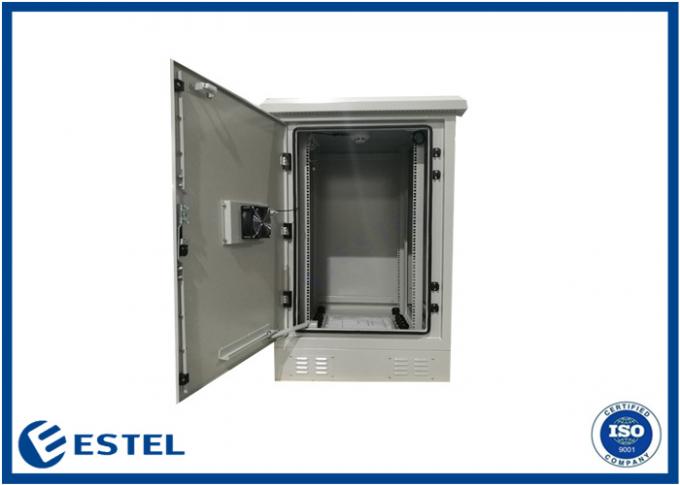 IP55 Outdoor Electrical Cabinet Galvanized Steel Single Wall Without ...
