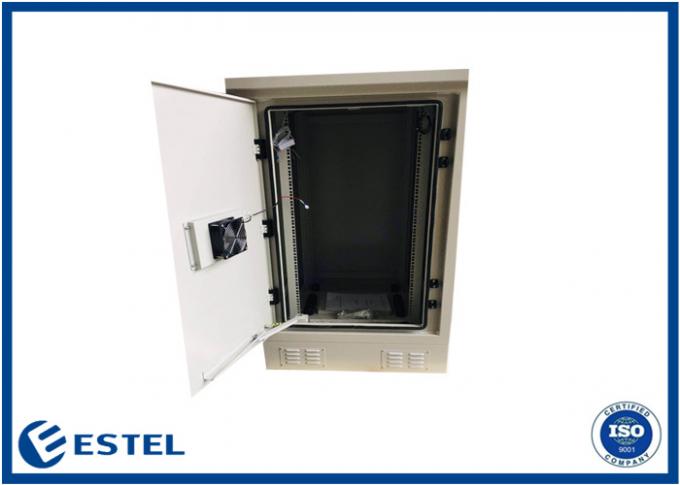 IP55 Outdoor Electrical Cabinet Galvanized Steel Single Wall Without ...