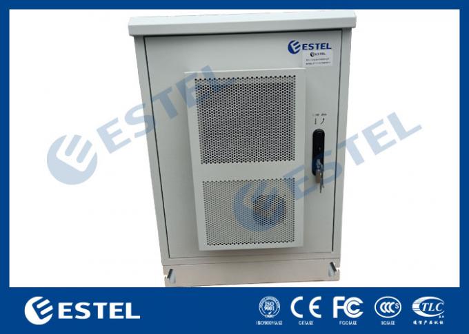Stainless Steel IP56 Weatherproof Telecom Equipment Racks Outdoor Dual Door
