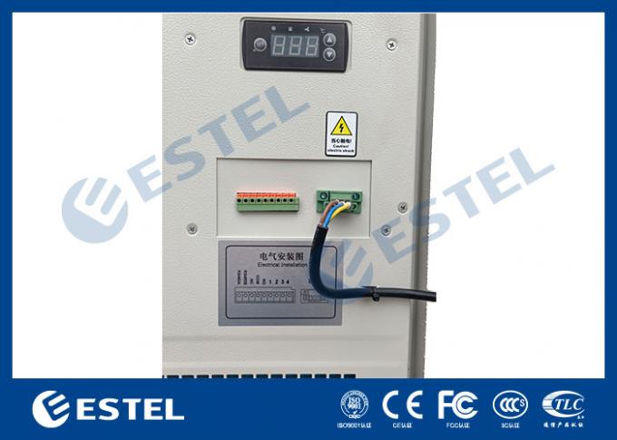 Stainless Steel IP56 Weatherproof Telecom Equipment Racks Outdoor Dual Door