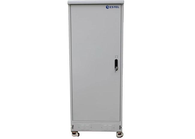 38U Height Outdoor Data Cabinet Floor Mounted 19 Inch Telecom Cabinet