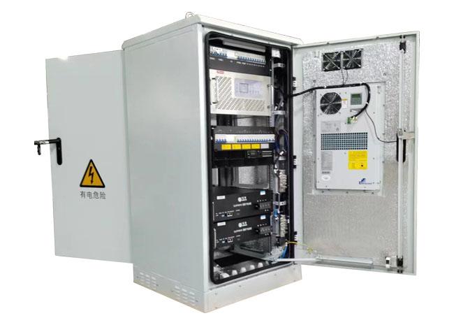 28U Intergrated Outdoor Power Cabinet With Rectifier System UPS Battery ...