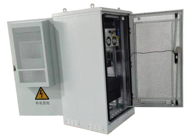 28U Intergrated Outdoor Power Cabinet With Rectifier System UPS Battery ...