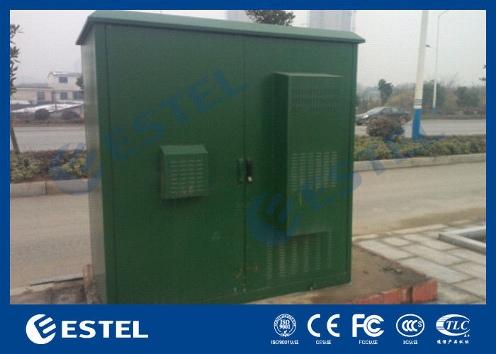 Custom Base Station Cabinet , Outdoor Battery Cabinet Anti Corrosion ...