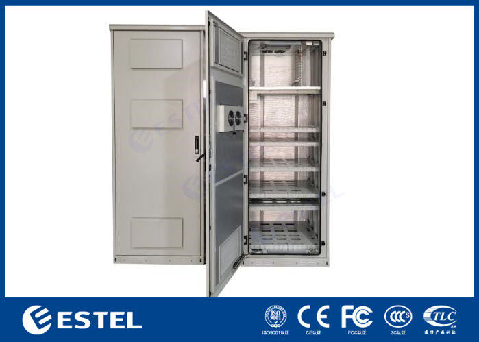 Double Wall 32U Outdoor 19 Inch Rack Cabinet Outdoor Telecom Enclosure ...