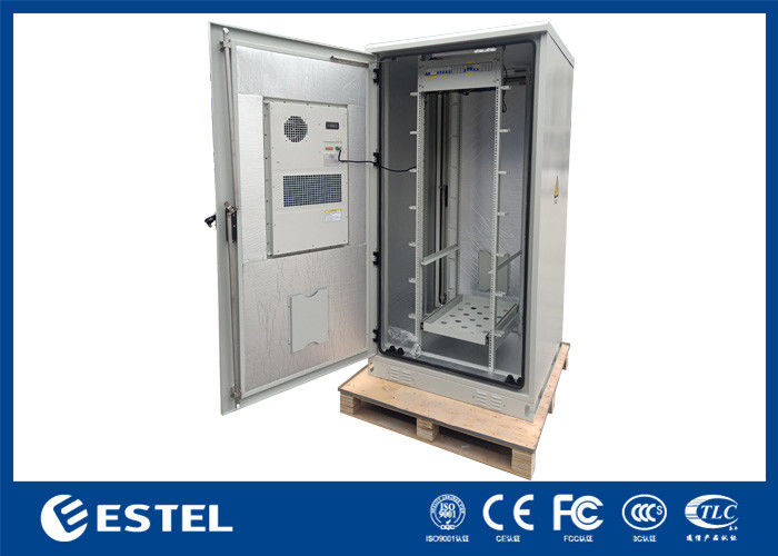 IP55 32U Outdoor 19 Inch Rack Cabine Telecom Cabinet With PDU And Sensors