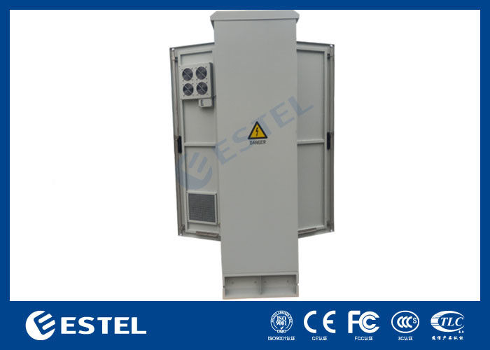 42U Outdoor Communication Cabinet 19 Inch Telecom Cabinet With Fan ...