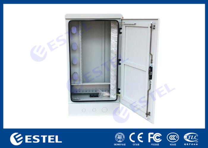 Outdoor Optical Cable Cross Connection Cabinet Cold Rolled Steel Wall ...