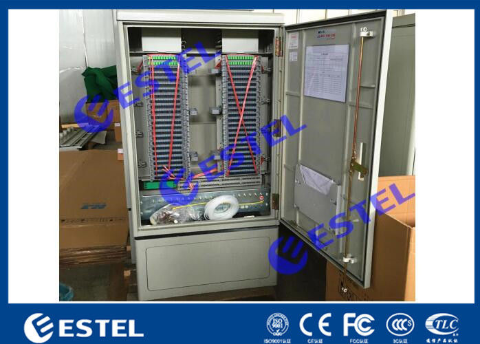 IP65 Stainless Steel Fiber Optical Cable Cabinet With Front or Rear ...