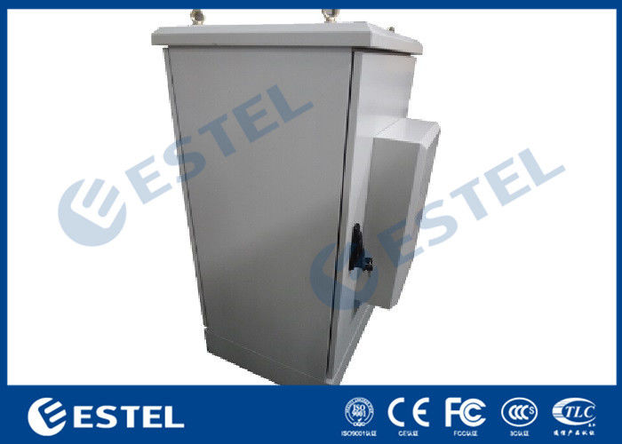 Double Wall Air Conditioning Outdoor Telecom Cabinet Galvanized Steel ...