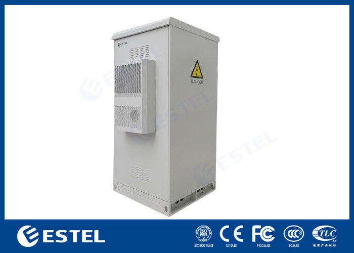 IP55 19 Inch Rack Outdoor Telecom Cabinet One Compartment Two Doors ...
