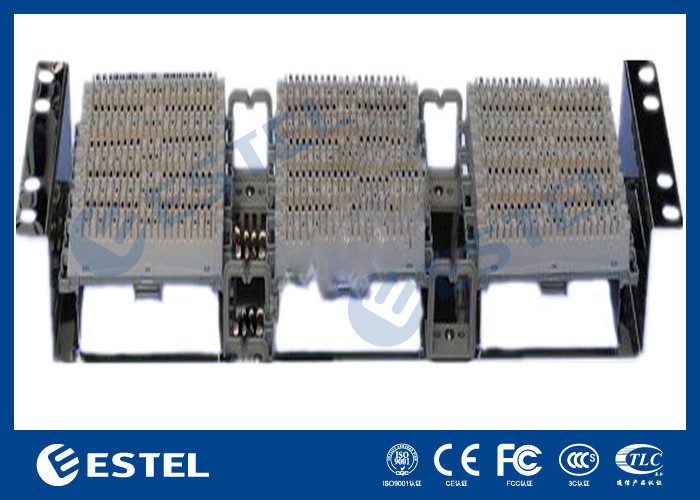 3U 100 / 150 Pairs Fiber Optic ODF Distribution Frame Back Mounting 1 ...