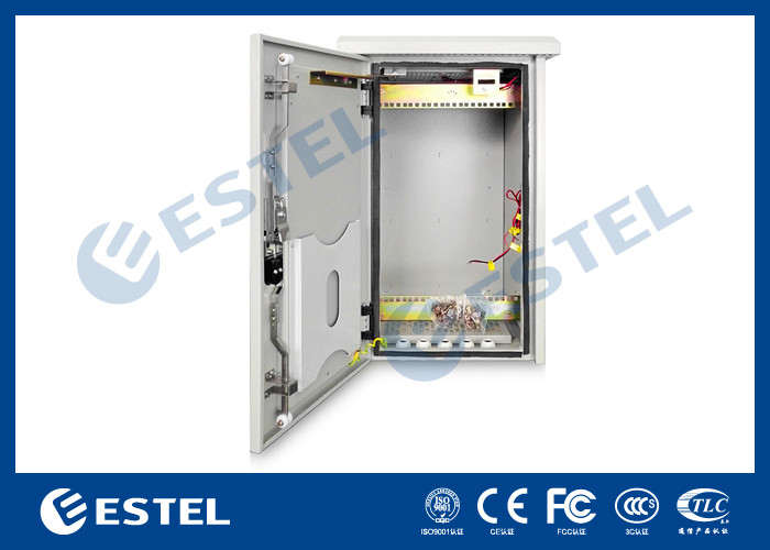 Anti Rust Paint 6U Outdoor Wall Mounted Cabinet , Outdoor 19 Rack Enclosure