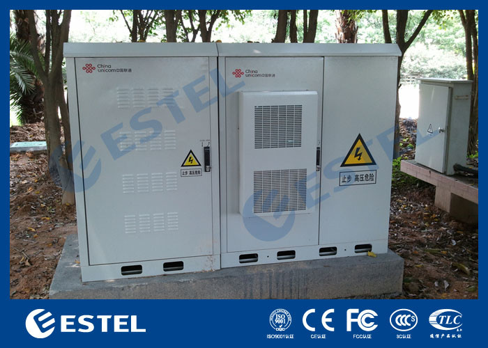 Thermal Insulation Base Station Cabinet With Two Air Condtiioner ...
