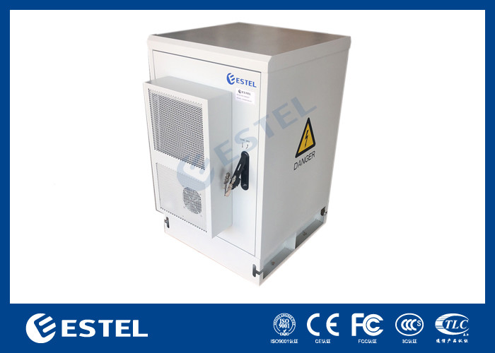 IP65 16U Outdoor Server Rack Cabinet Galvanized Steel Single Wall Enclosure