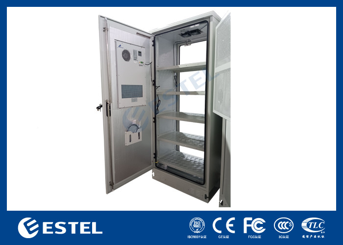 ET9070220-42U IP55 Outdoor Telecom Cabinet With AC Air Conditioner ...