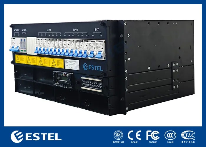 Telecom Power System IP65 Outdoor Power Enclosure with 15kW 250A Rectifiers